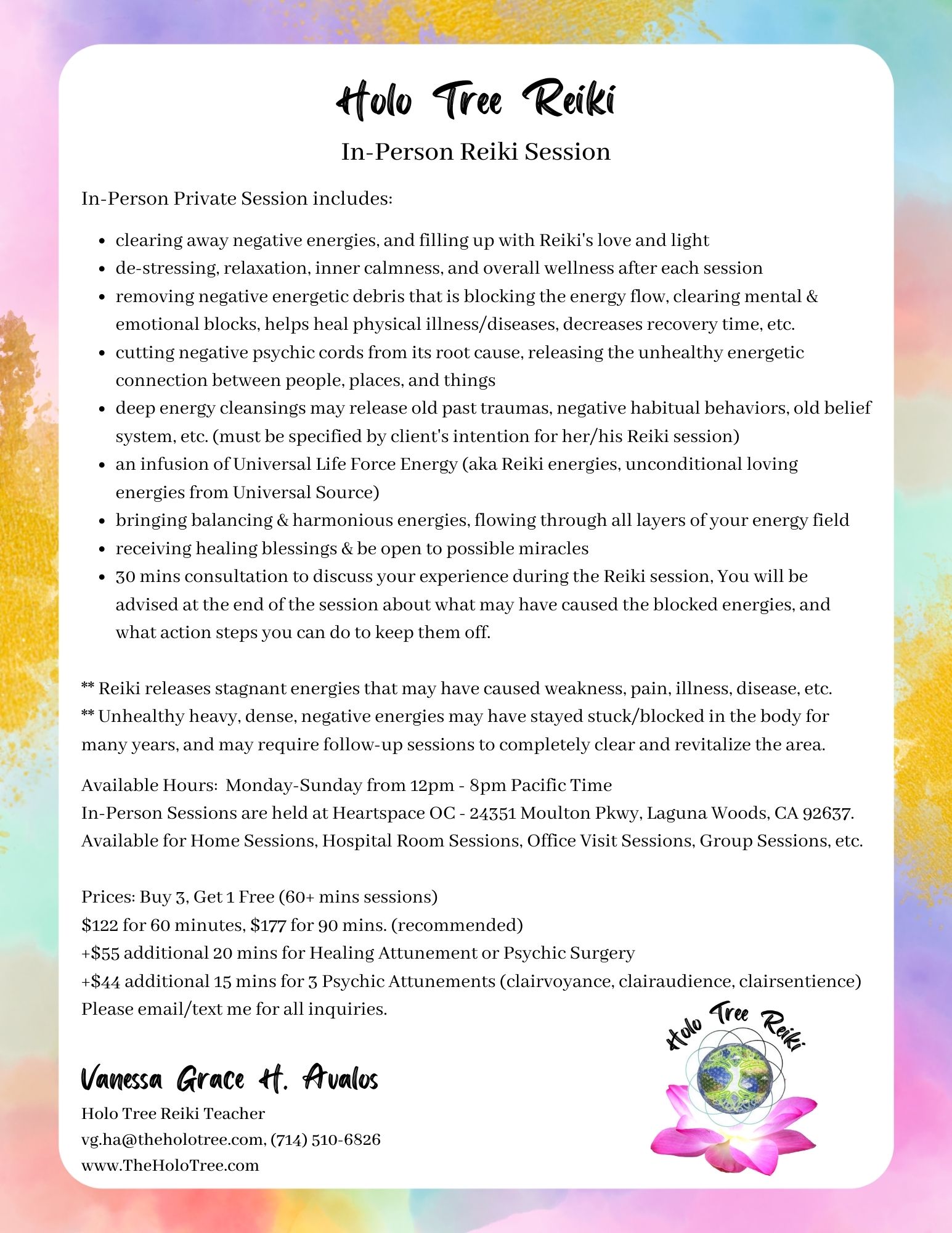 Workshops & Services – The Holo Tree